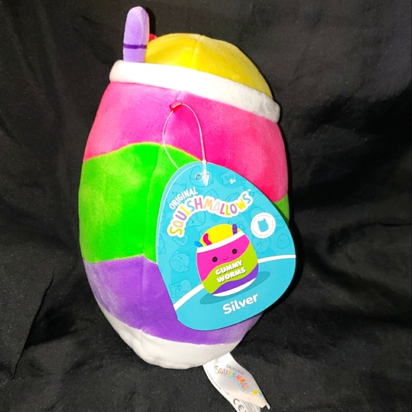 Kellytoy | Toys | Squishmallow 7 8 Silver Gummy Worms Kellytoy Nwt Neon ...